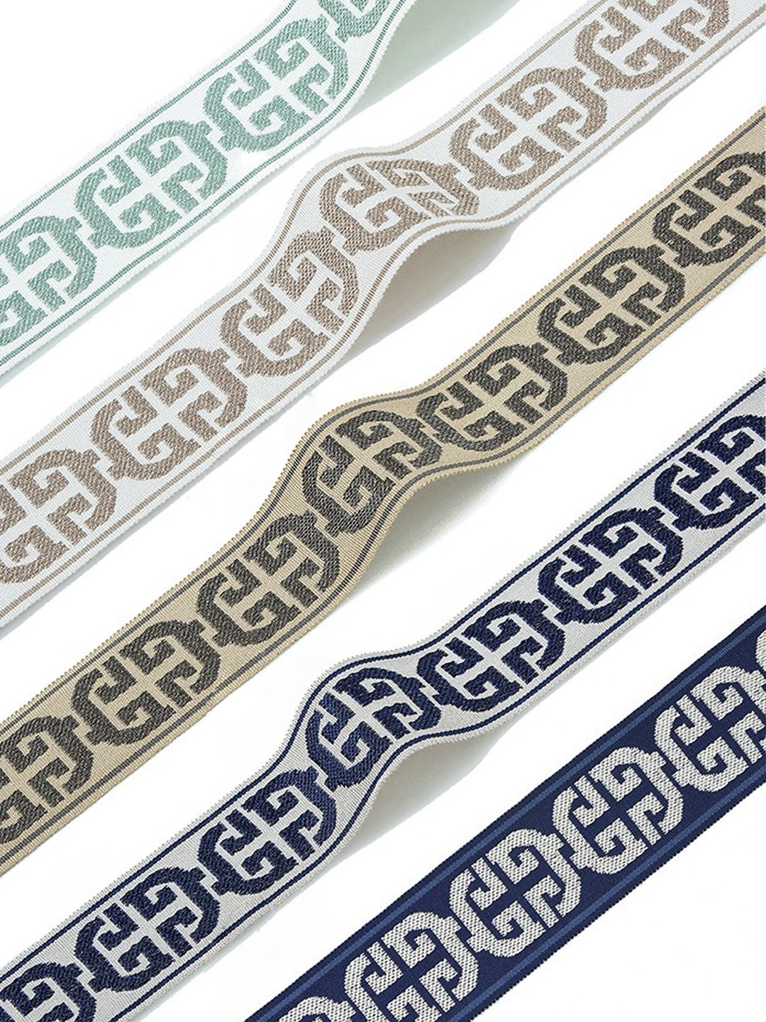 2.5 Inches Decorative Trims for Drapery, Curtain Tapes, Upholstery ...