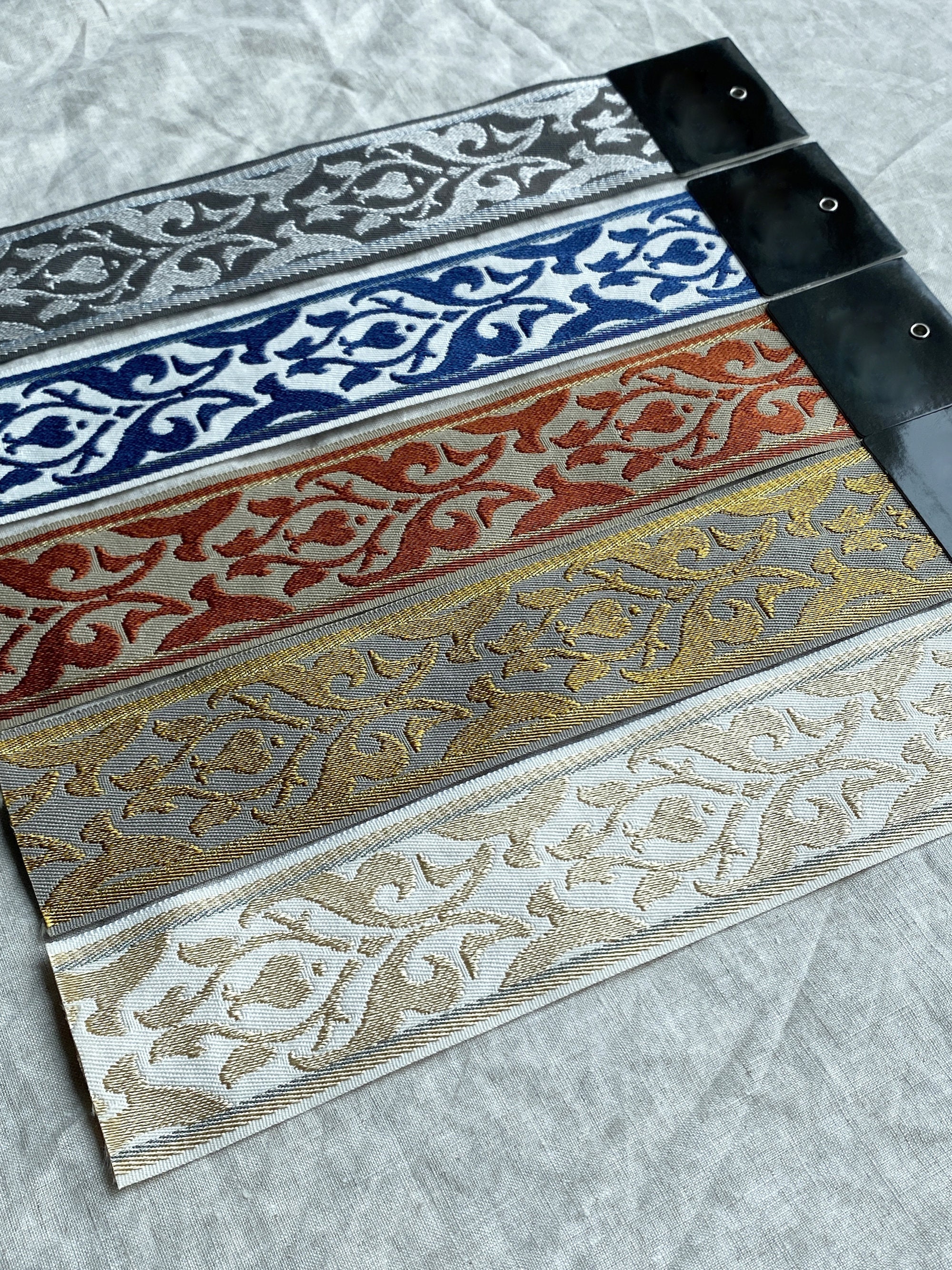 2.5 Inches Decorative Trims for Drapery, Curtain Tapes, Upholstery ...