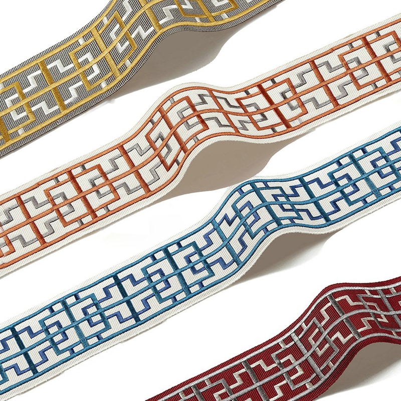 Drapery Trim Geometric - Etsy