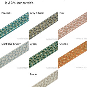 Cream White Cotton Linen Curtain Panels With Trim, Beautiful Custom ...