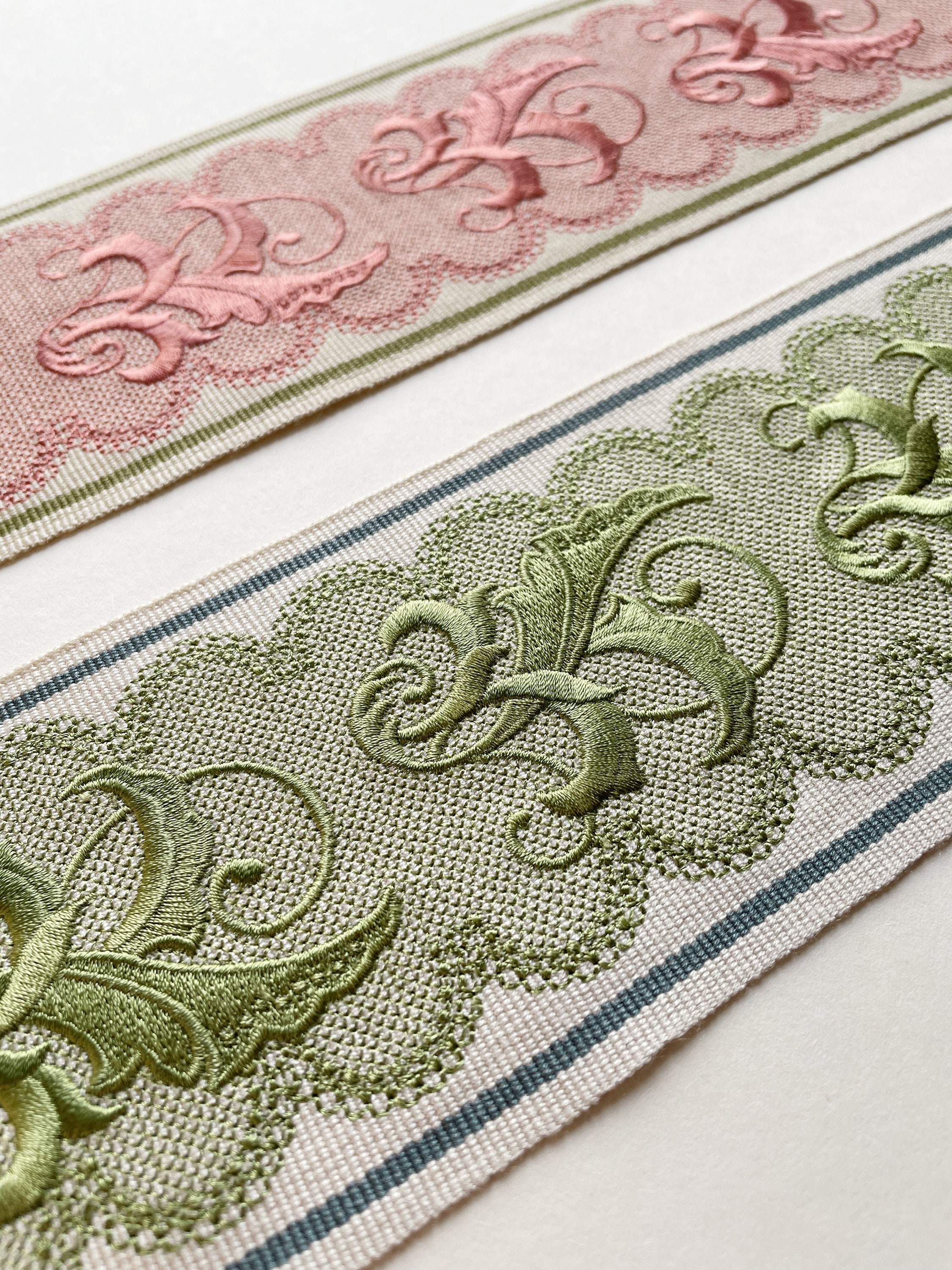3.5 Inches Decorative Trims for Drapery, Curtain Tapes, Upholstery ...