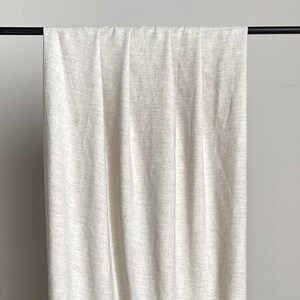 Luxury Linen Blend Panels for Tall Window, Beautiful Custom High ...