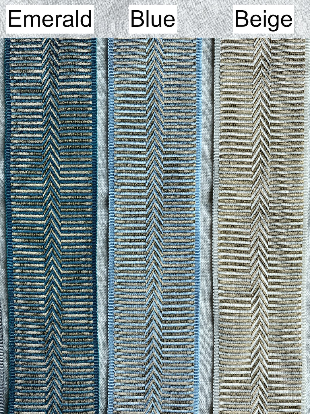 2 Inches Decorative Trims for Drapery, Curtain Tapes, Upholstery Ribbon ...