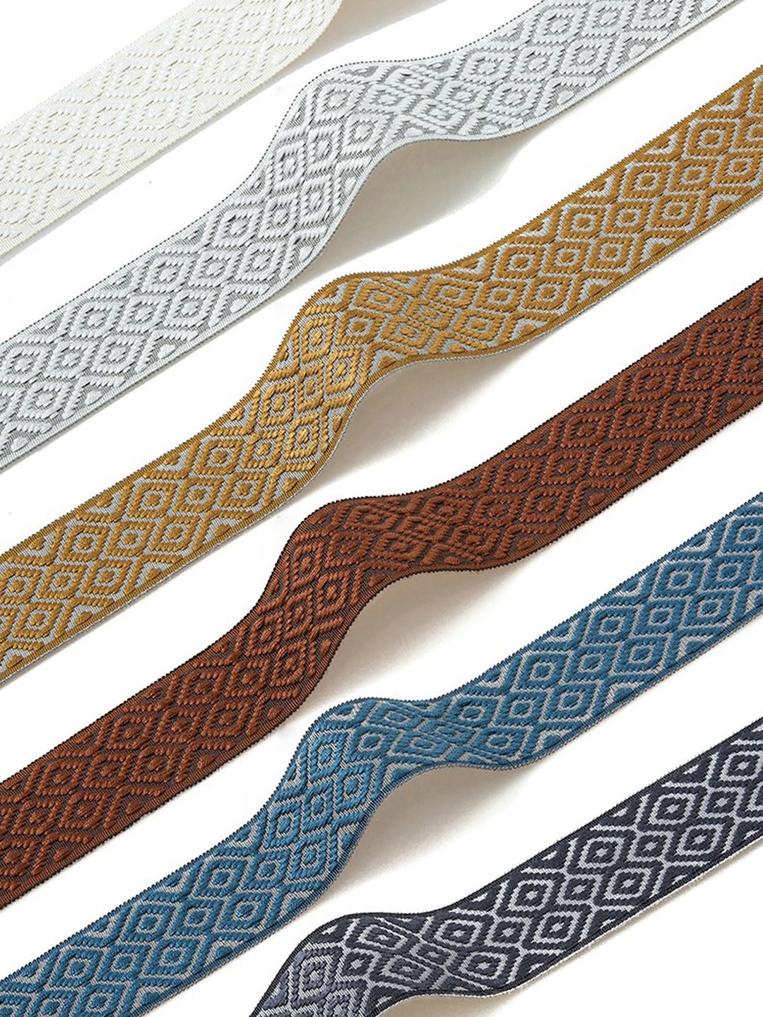 2.5 Inches Decorative Trims for Drapery, Curtain Tapes, Upholstery ...