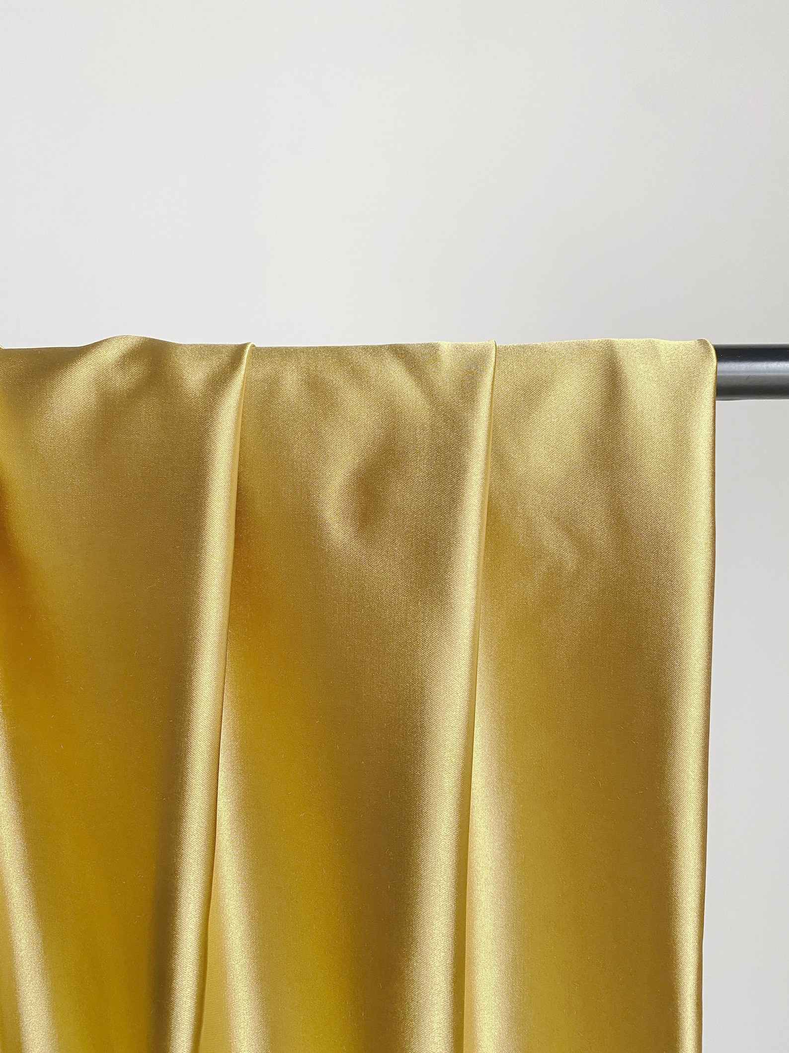 Yellow Faux Silk Curtain Panels Beautiful Custom Curtains and - Etsy