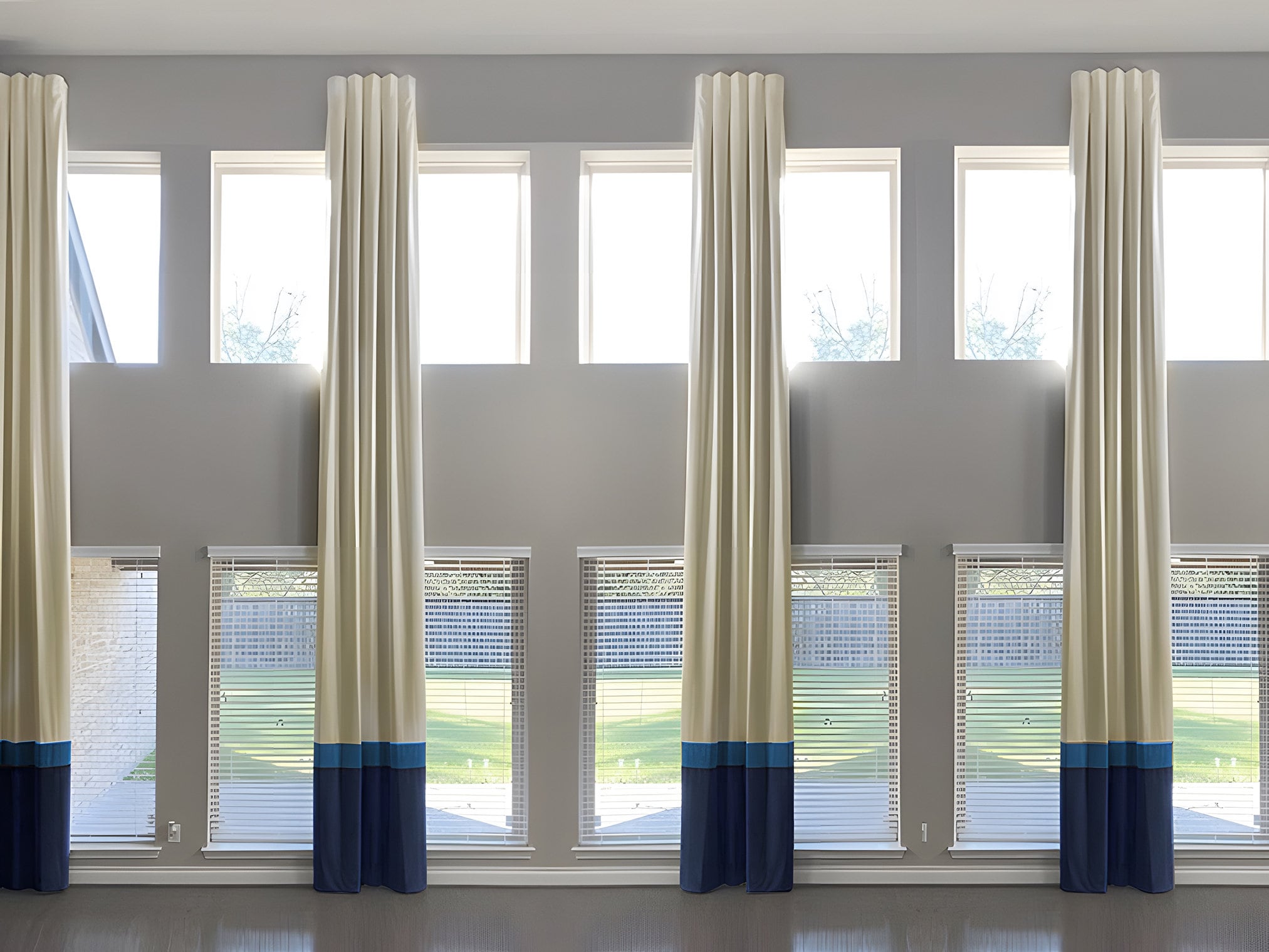 Luxury Velvet Curtain Panels for Tall Window, Beautiful Custom High ...