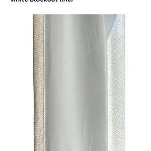 Add Liners to Your Panels, Custom Curtain Lining, Regular Liner ...