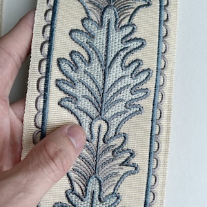 Embroidered Trims for Drapery, Curtain Tapes, Upholstery Ribbon, Pillow ...