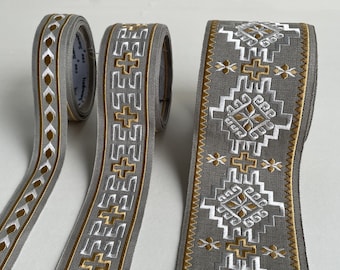 2 Inches Decorative Trims for Drapery, Curtain Tapes, Upholstery Ribbon ...