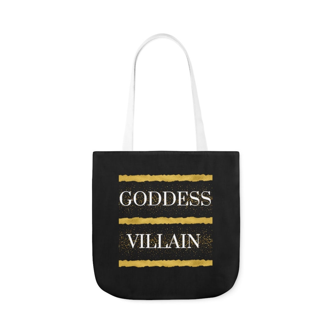 Gold Canvas Tote Bag Goddess Aesthetic Black - Etsy
