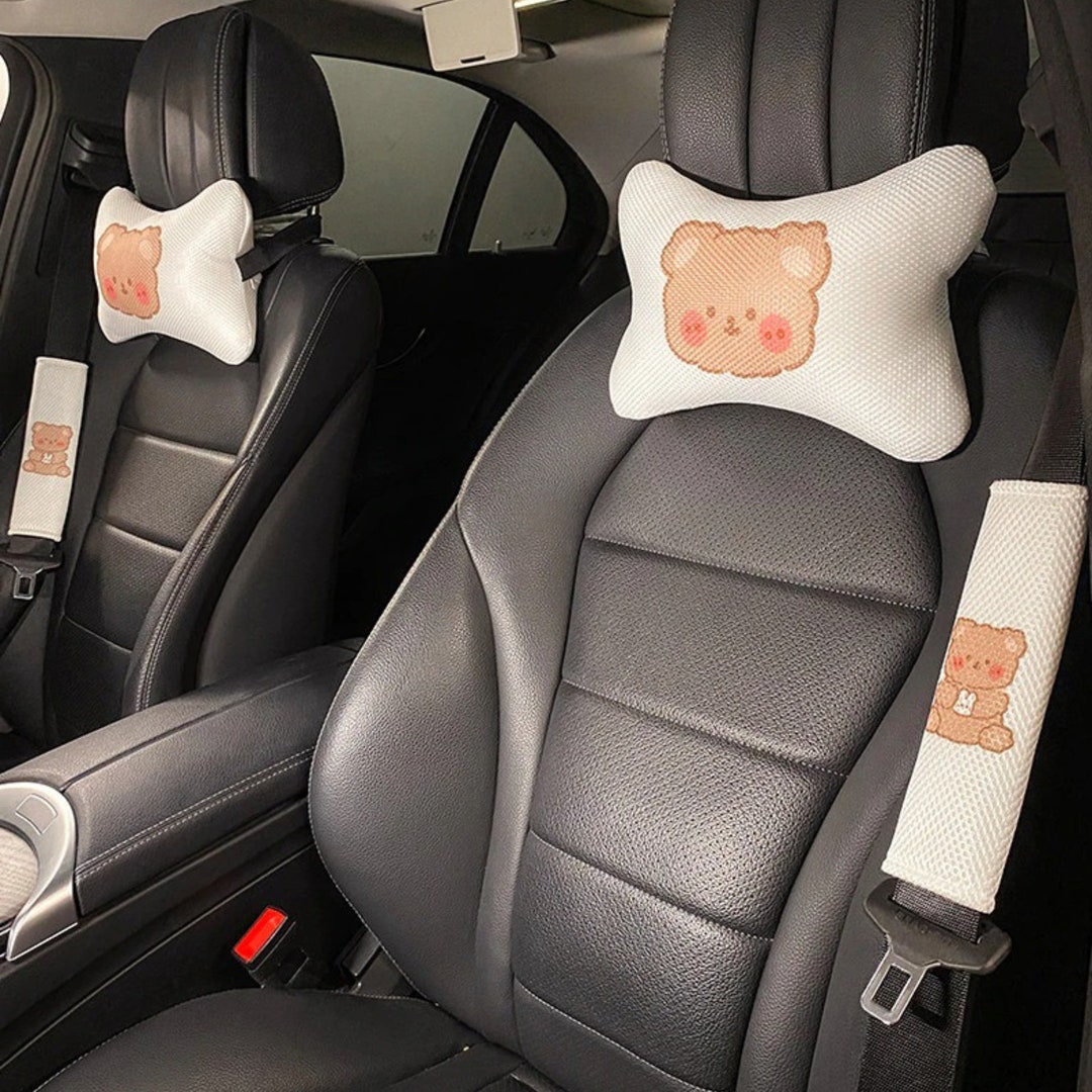 Relax and Ride in Comfort the Ultimate Headrest Car Pillow - Etsy