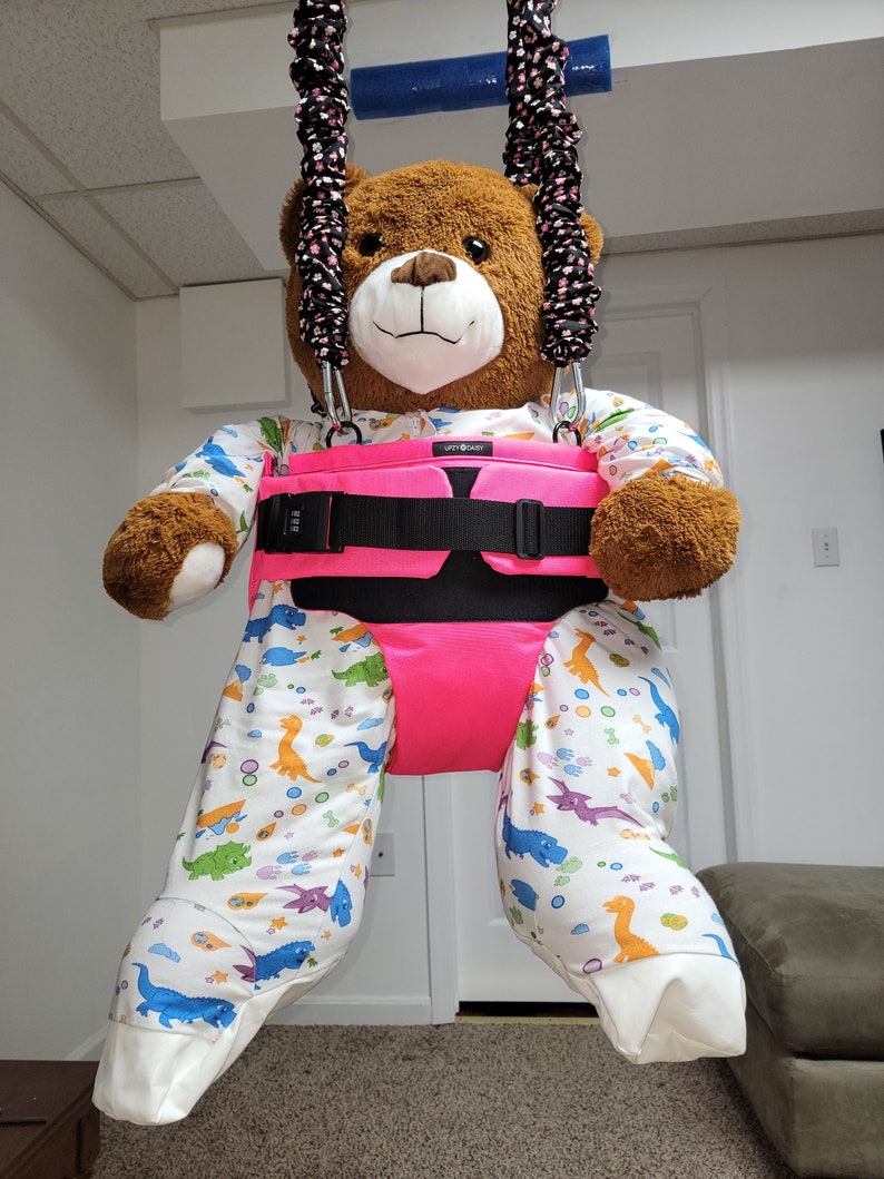 Adult Bouncer: Heavy Duty Locking Jumper for Exercise & Rehab - Pink ...