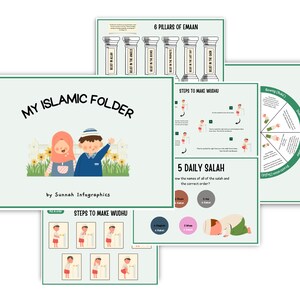 Childrens Islamic Folder Pdf - Etsy