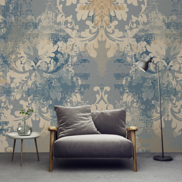 Baroque Style Wallpaper - Etsy