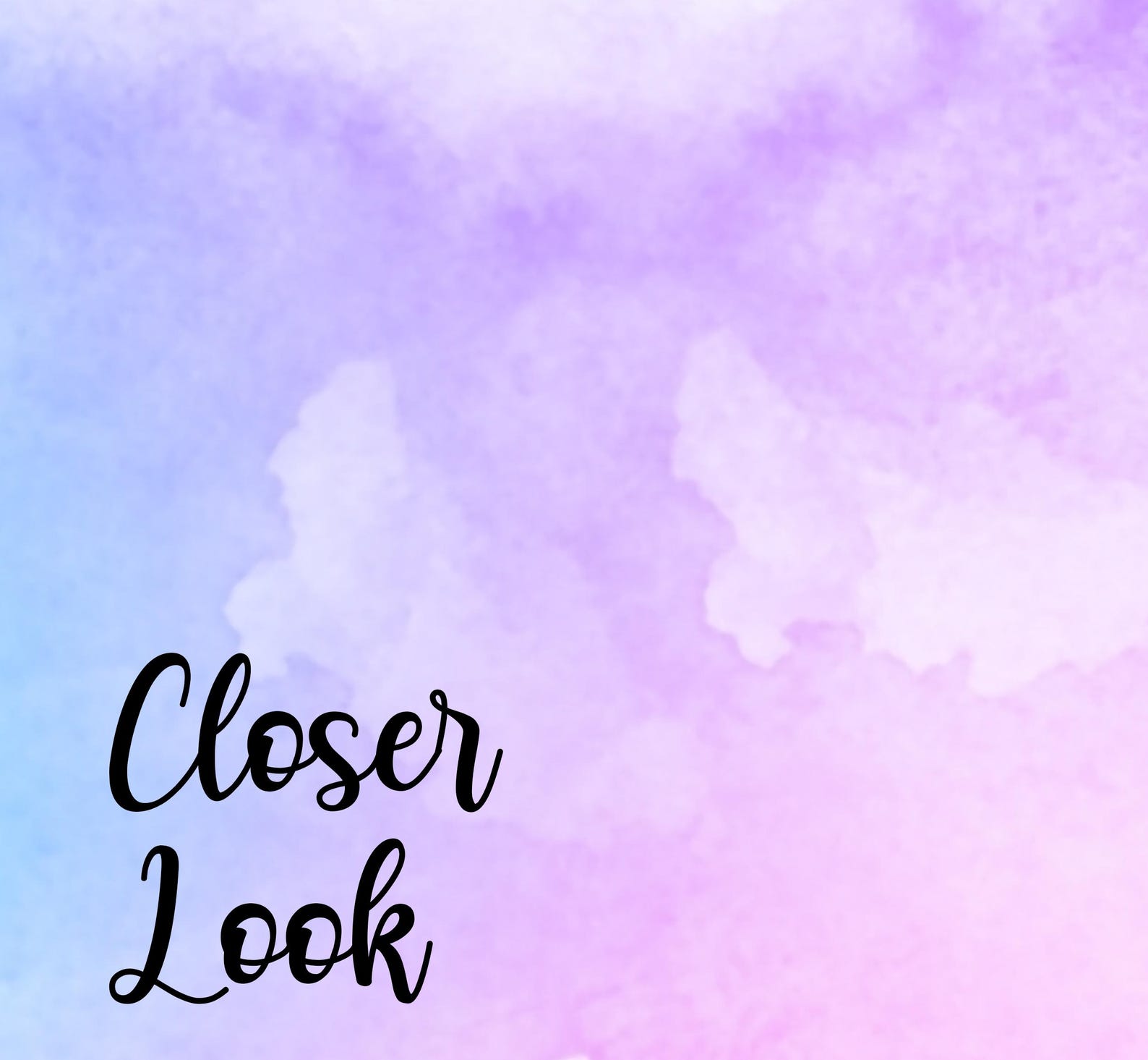 Watercolor Sky Wallpaper: Light Pink, Purple & Blue - Peel and Stick ...