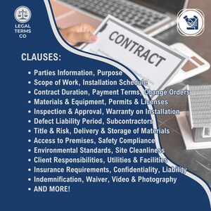 HVAC Installation Service Contract Template: Customizable Agreement ...