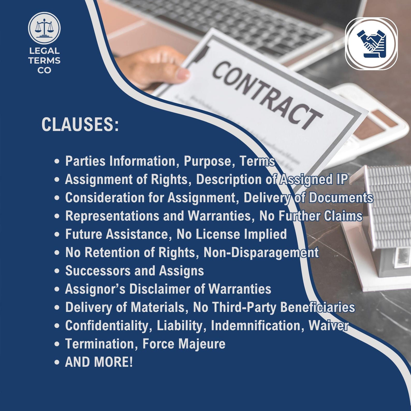 IP Assignment Agreement Template: Customizable Legal Contract (digital ...