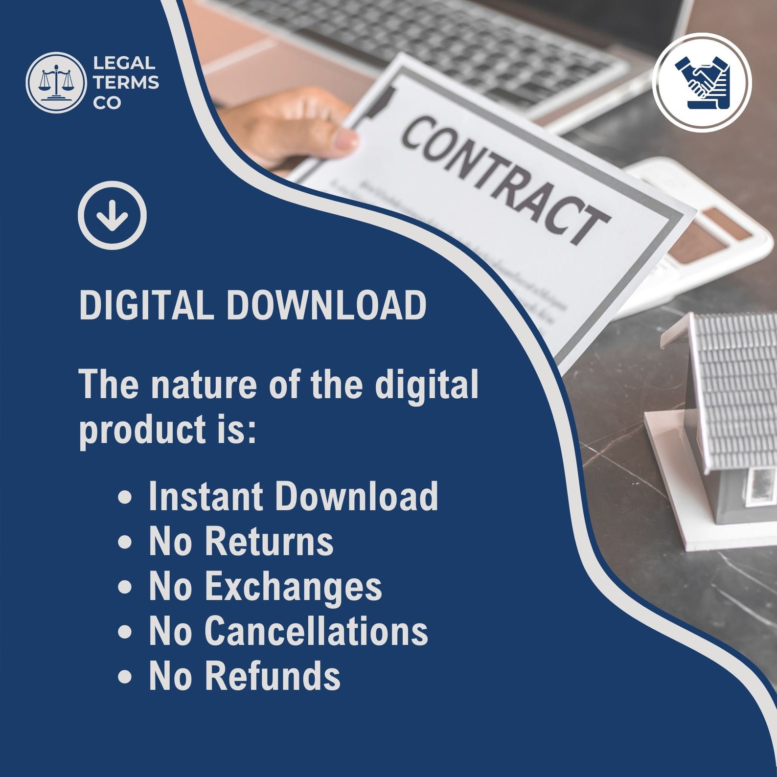 Non-refundable Deposit Agreement Template: Custom Order Contract (PDF ...