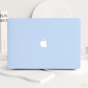 Icy Blue Hard Protective Laptop Case for MacBook Air 13 M1 M2 13.6 ...