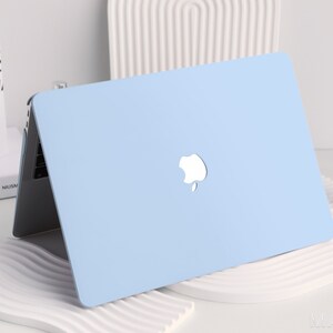 Icy Blue Hard Protective Laptop Case for MacBook Air 13 M1 M2 13.6 ...
