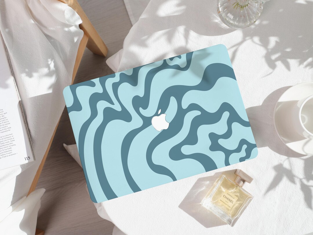 Light Blue Octopus Tentacle Hard Protective Laptop Case for MacBook Air ...