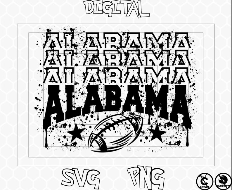 Alabama Football Svg File - Etsy
