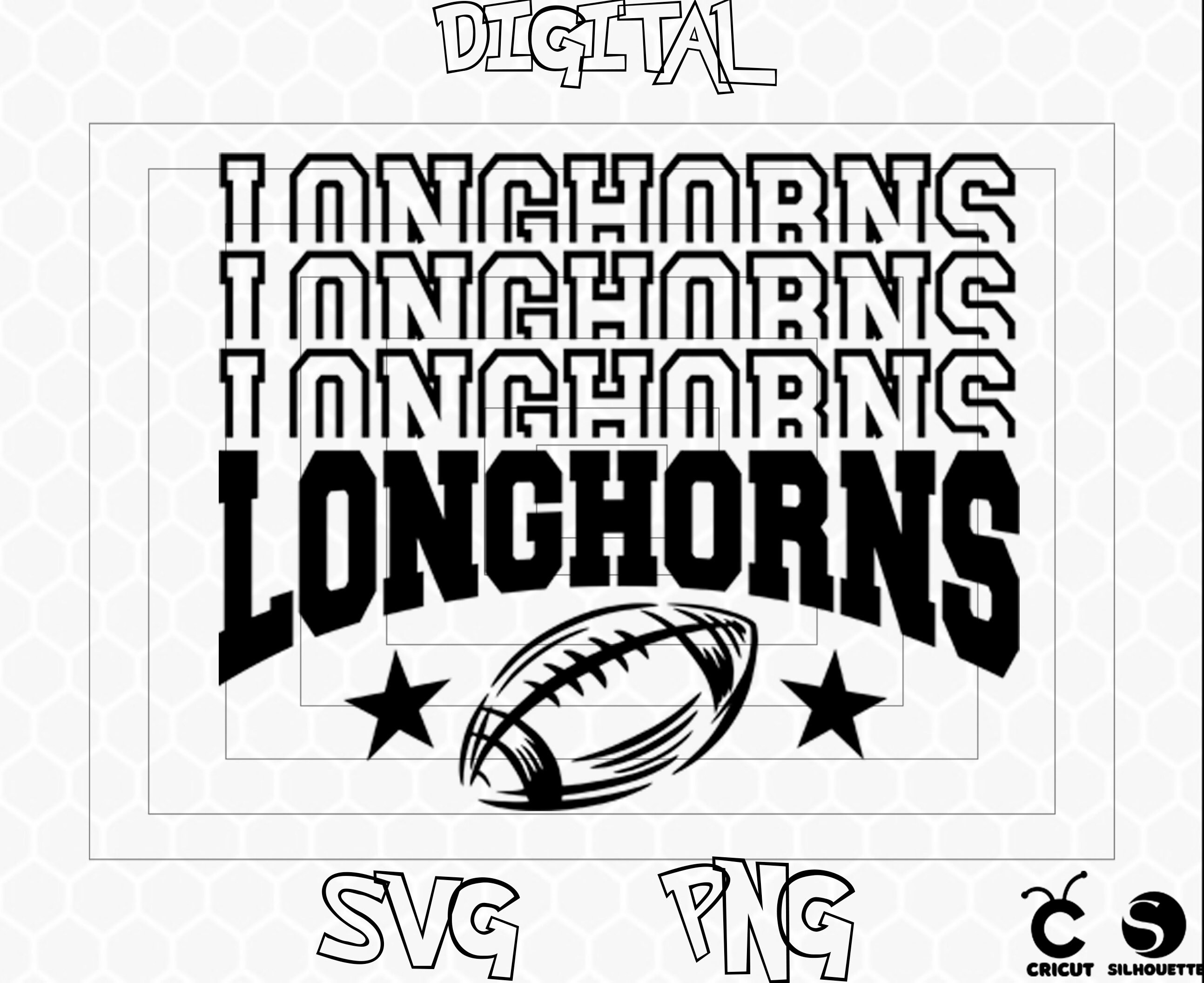 Custom Football Svg File - Etsy