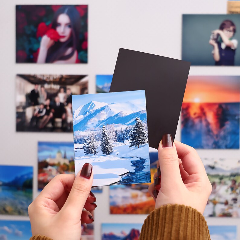 Magnet Custom Print Fridge Magnets Photo Print Personalize - Etsy