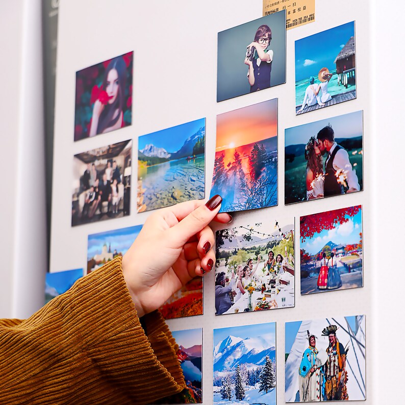 Magnet Custom Print Fridge Magnets Photo Print Personalize Gift Custom ...