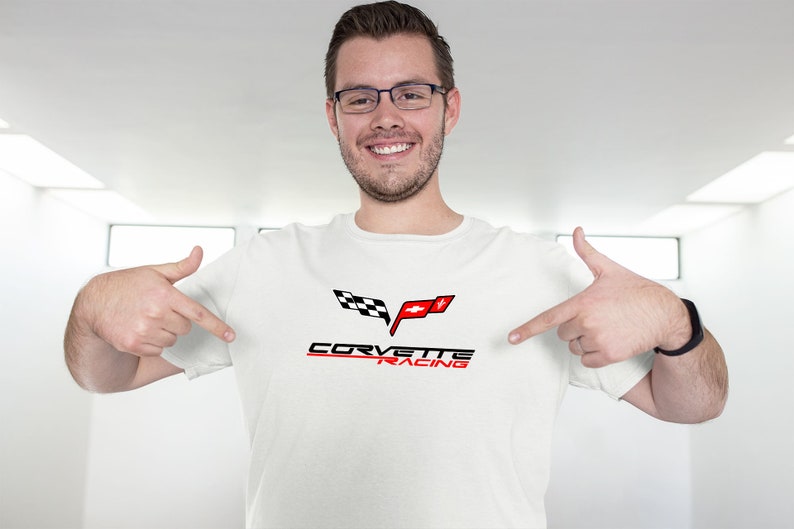 Corvette Racing Jake Skull Tshirt White Tshirt Sweatshirt Tank Top ...