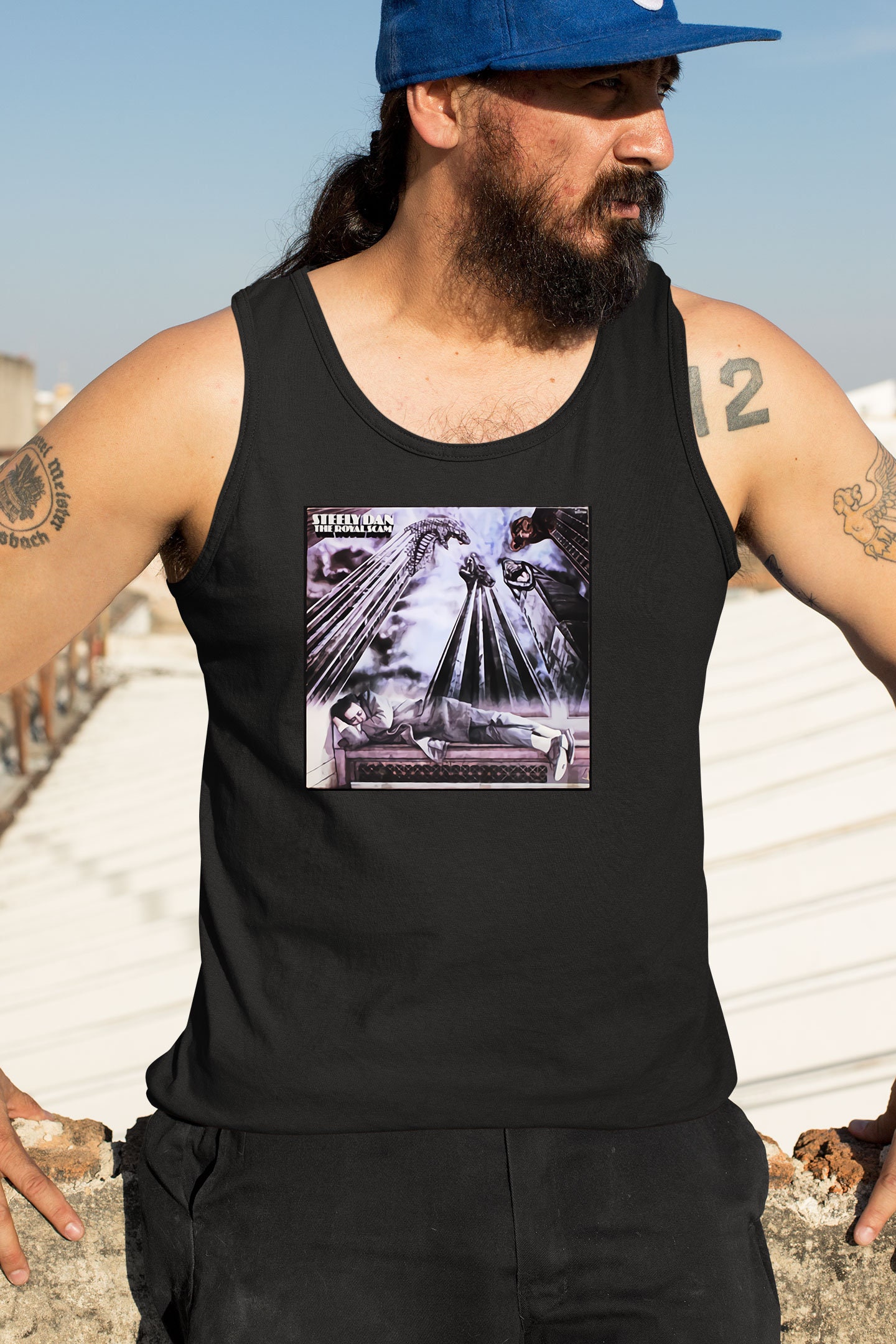 Steely Dan Royal Scam Album Cover Black Tshirt Tank Top Sweatshirt ...
