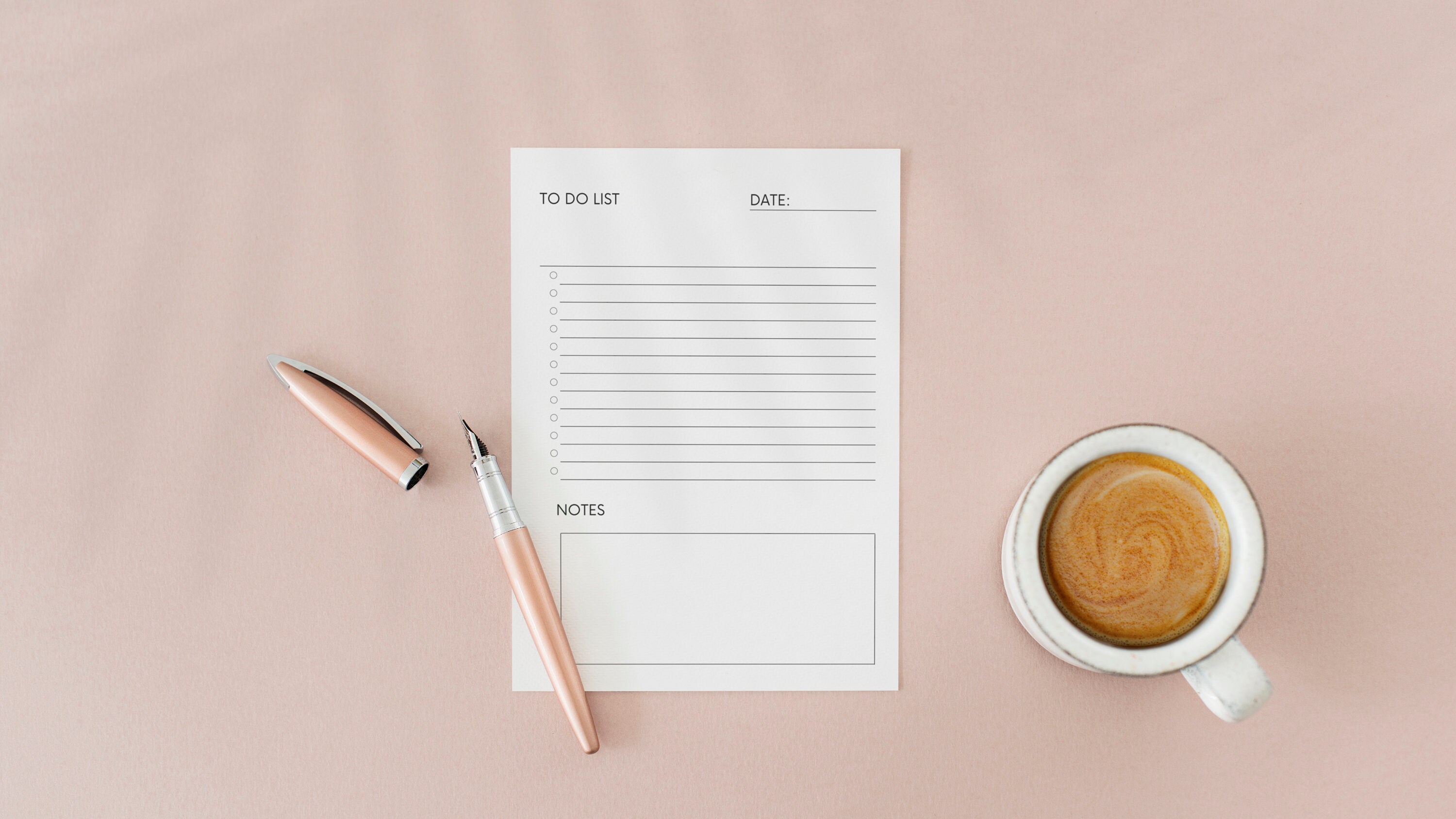 Minimal to Do List Printable, Simple Tasks List Template, Productivity ...
