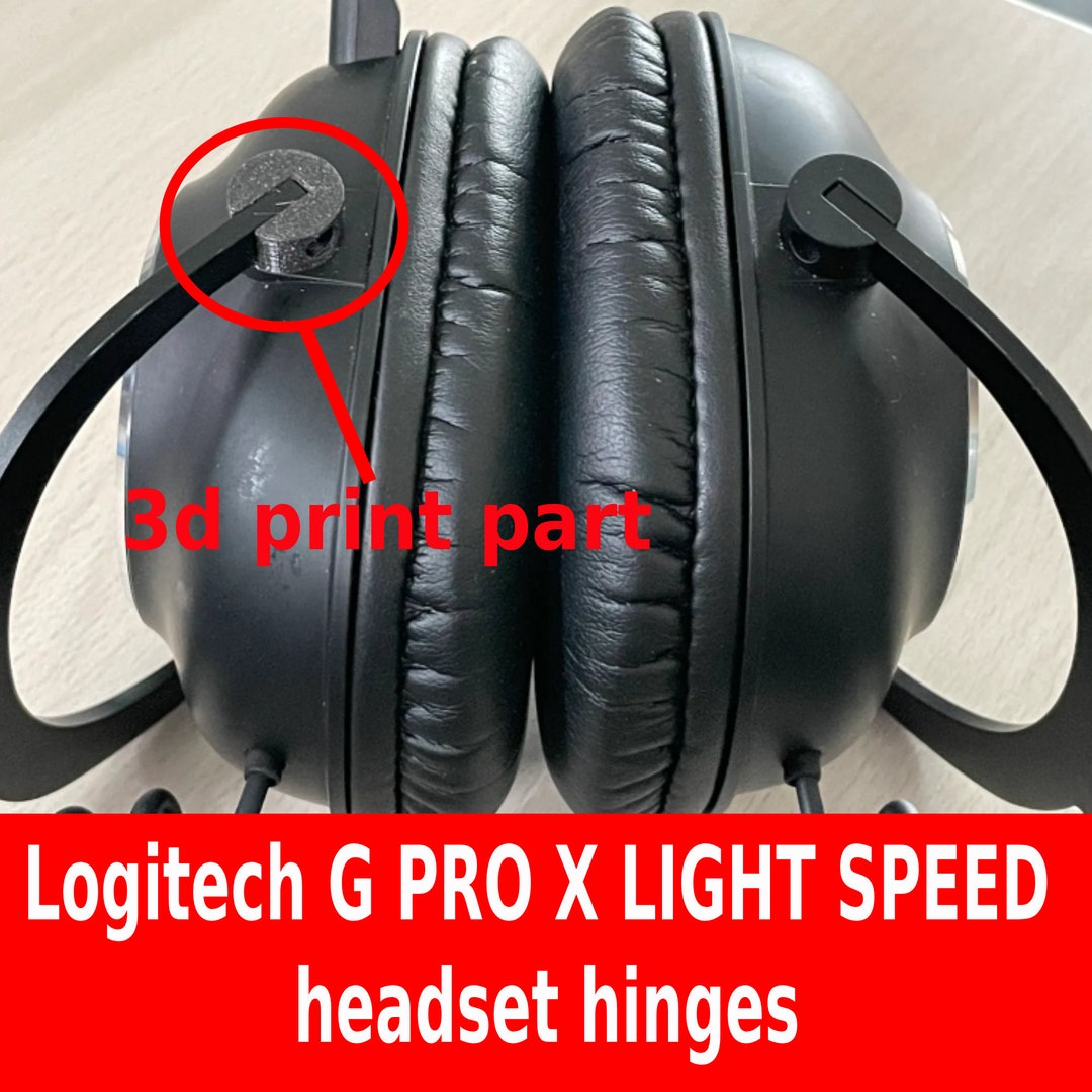 Logitech G PRO X LIGHT SPEED Headset Hinges (replacement Joints)4 ...