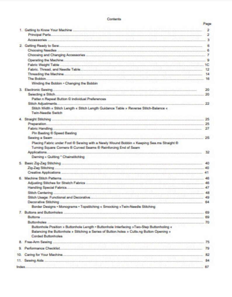 Singer Athena 1200 Instruction Manual Only PDF Format , Secure Digital ...