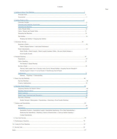 Singer Athena 1200 Instruction Manual Only PDF Format , Secure Digital ...