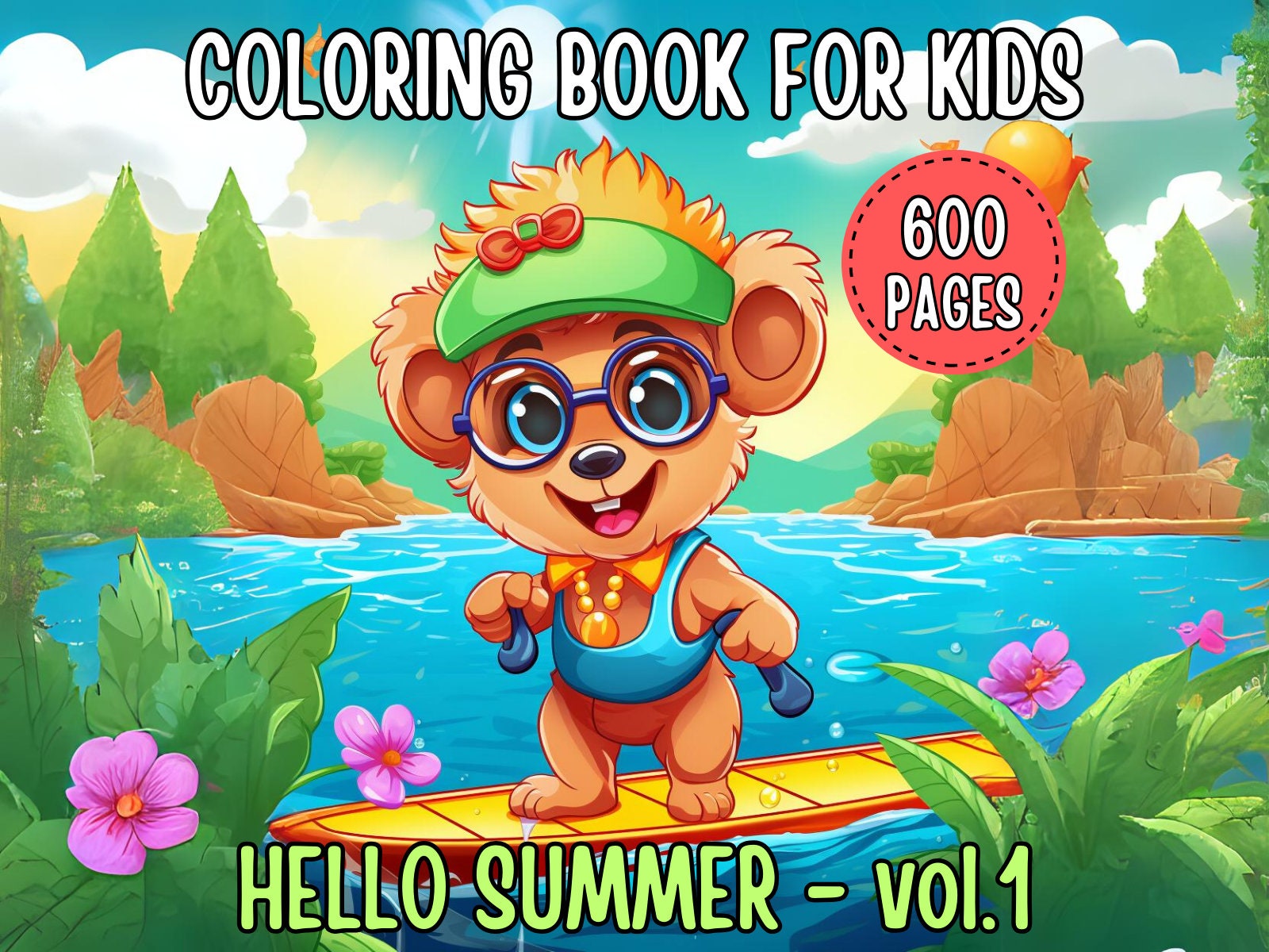 Coloring Book for Kids, Printable Coloring Pages, Kids Coloring Pages ...