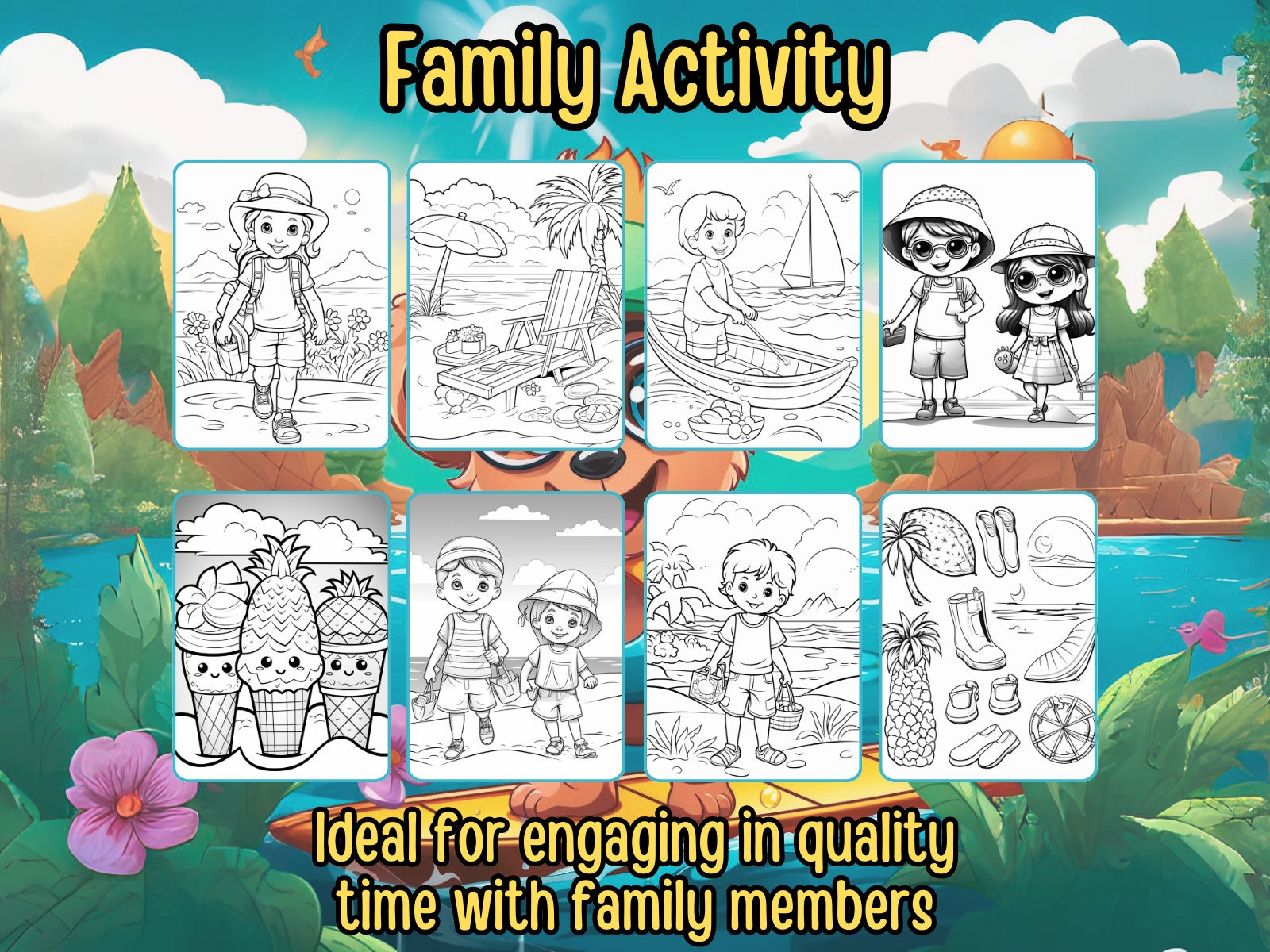 Coloring Book for Kids, Printable Coloring Pages, Kids Coloring Pages ...