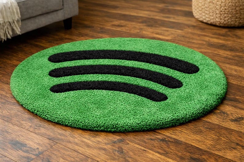 Custom Spotify Song Carpet, Personalized Music Album Art Rug - Etsy UK