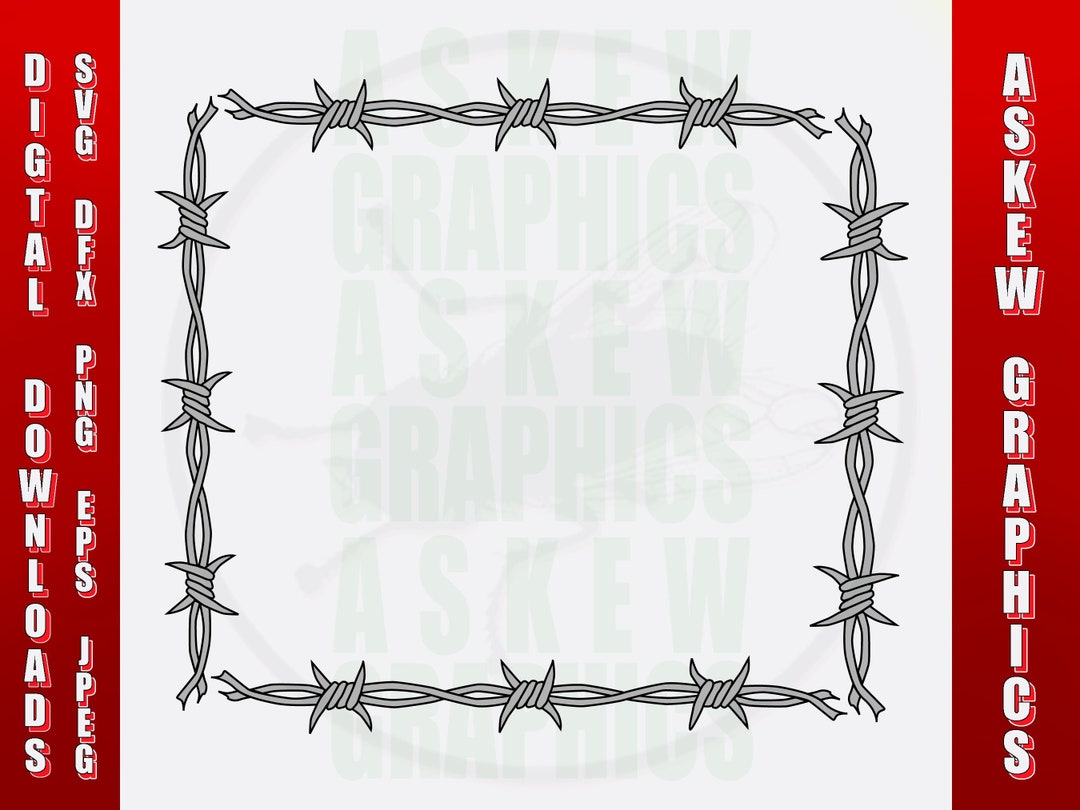Barbed Wire, Svg, Barbed Wire, Png, Barbed Wire, Svg Barbed Wire, Dxf ...