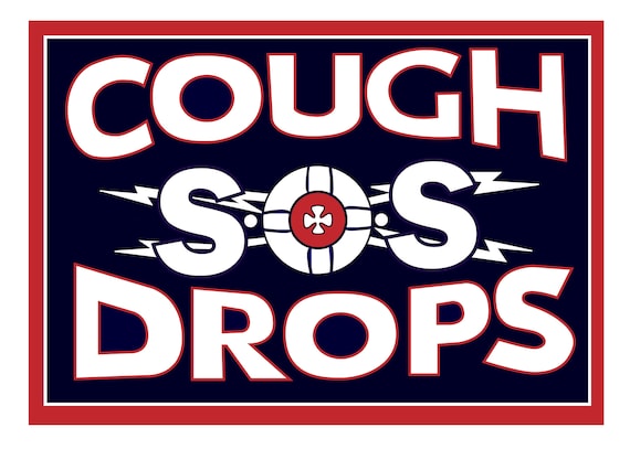 SOS Cough Drops PNG Files SOS Cough Drops Png File - Etsy