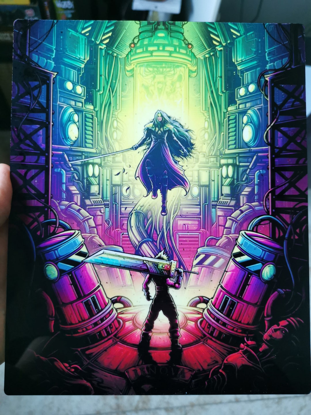 FF Metallic Poster - Etsy