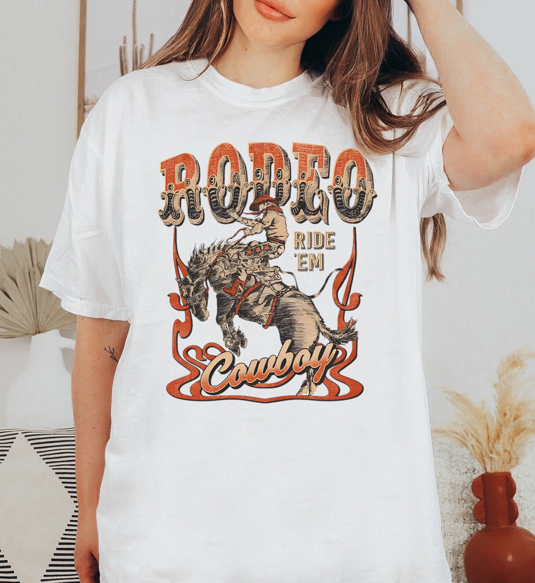 Ride 'em Cowboy PNG, Western Sublimation Designs, Western Png, Rodeo ...