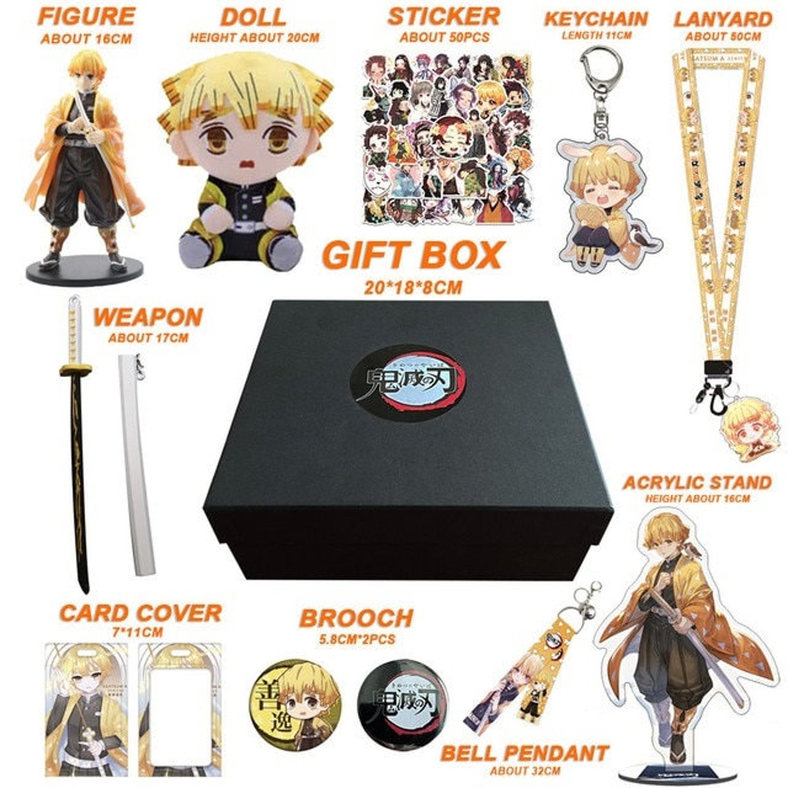 Anime Demon Slayer Gift Box Mystery Box - Etsy Australia