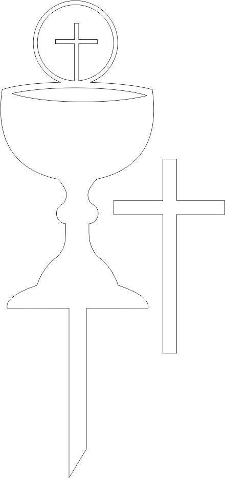 Communion Laser Cut Chalice Svg Files - Etsy