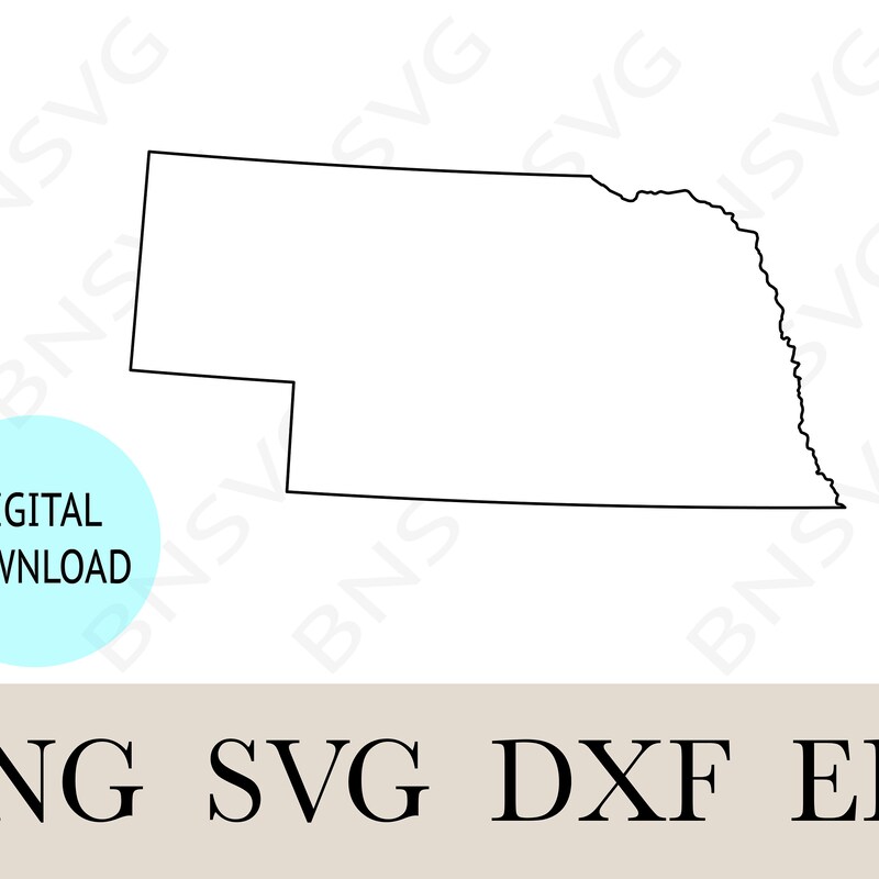 Svg Nebraska - Etsy