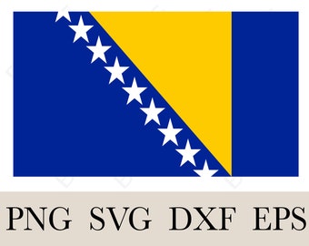 Bosnia Clipart Svg - Etsy