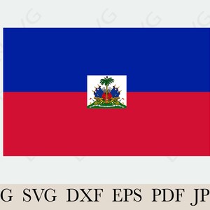 Haiti Flag SVG, National Banner, Cutting File (digital Download) - Etsy