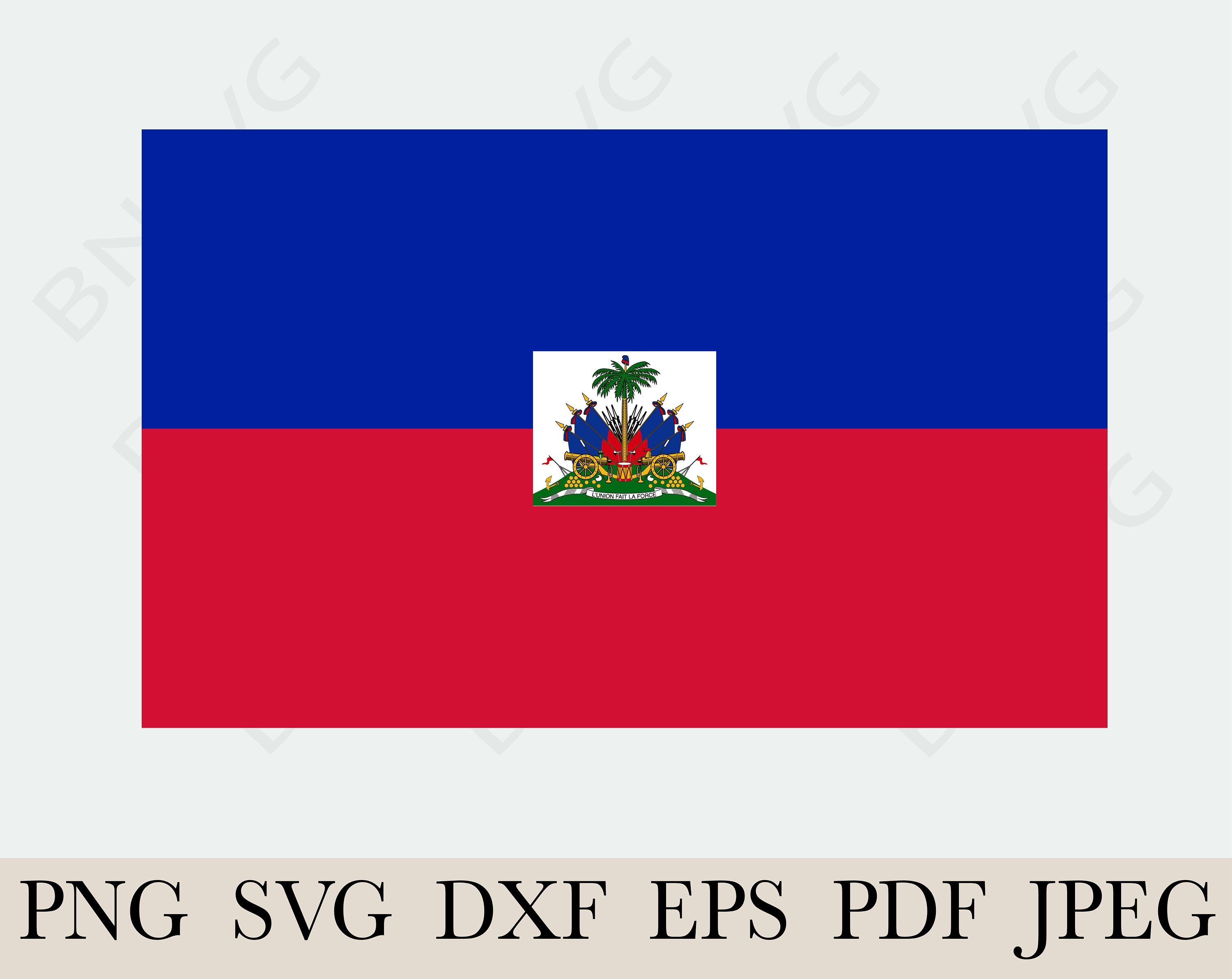 Haiti Flag SVG, National Banner, Cutting File (digital Download) - Etsy