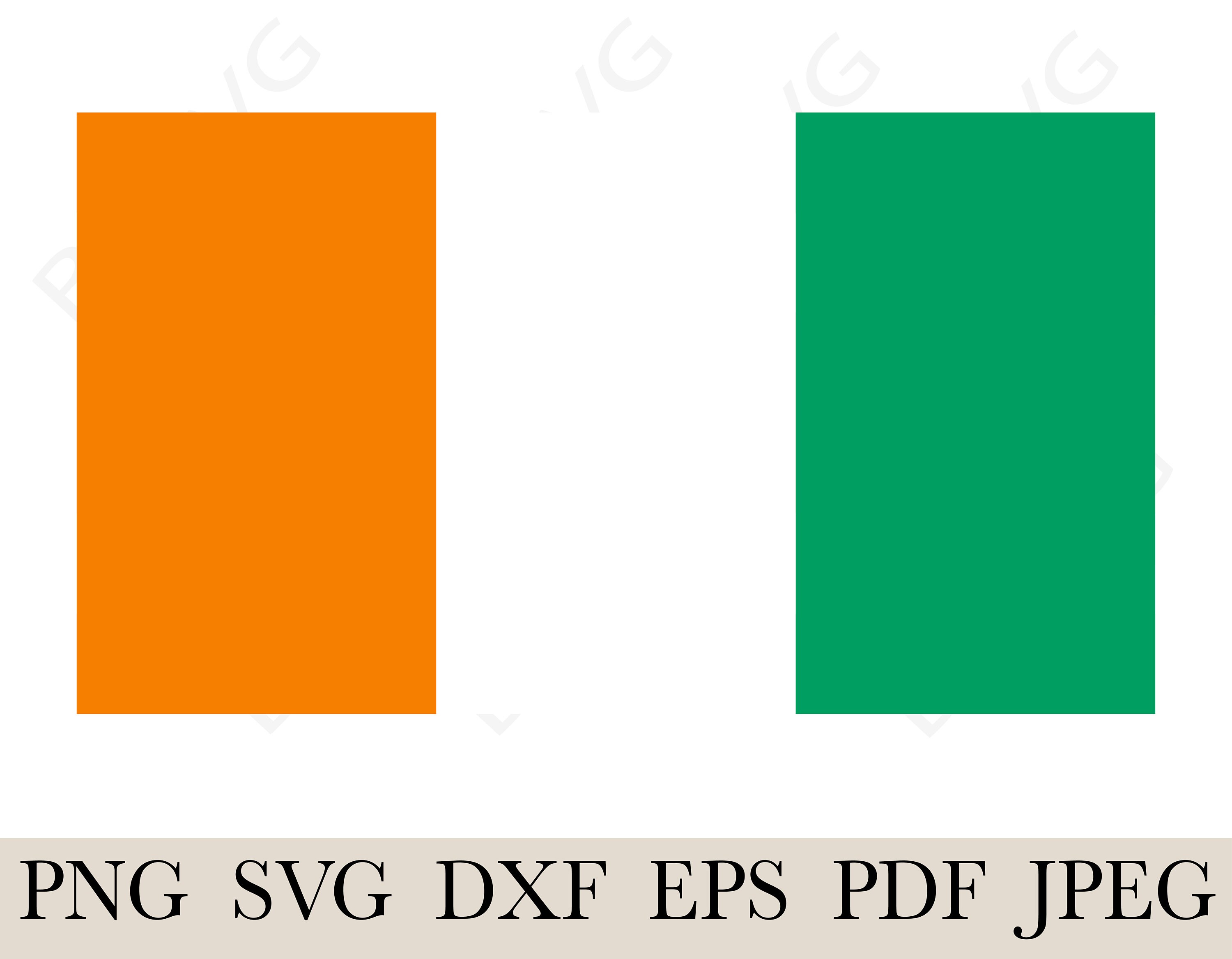 Ivory Coast Flag SVG, Ivory Coast Country National Banner Flag ,cutting ...