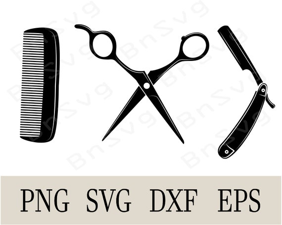 Barber Comb Vector